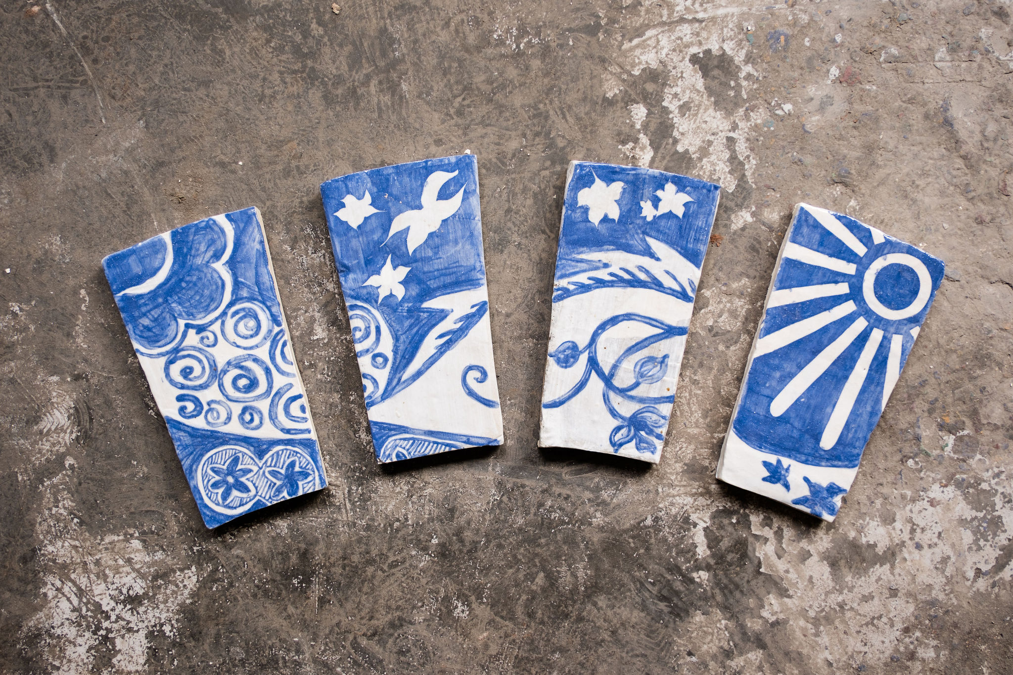 Playscape Open - tile-making workshop - British Ceramics Biennial